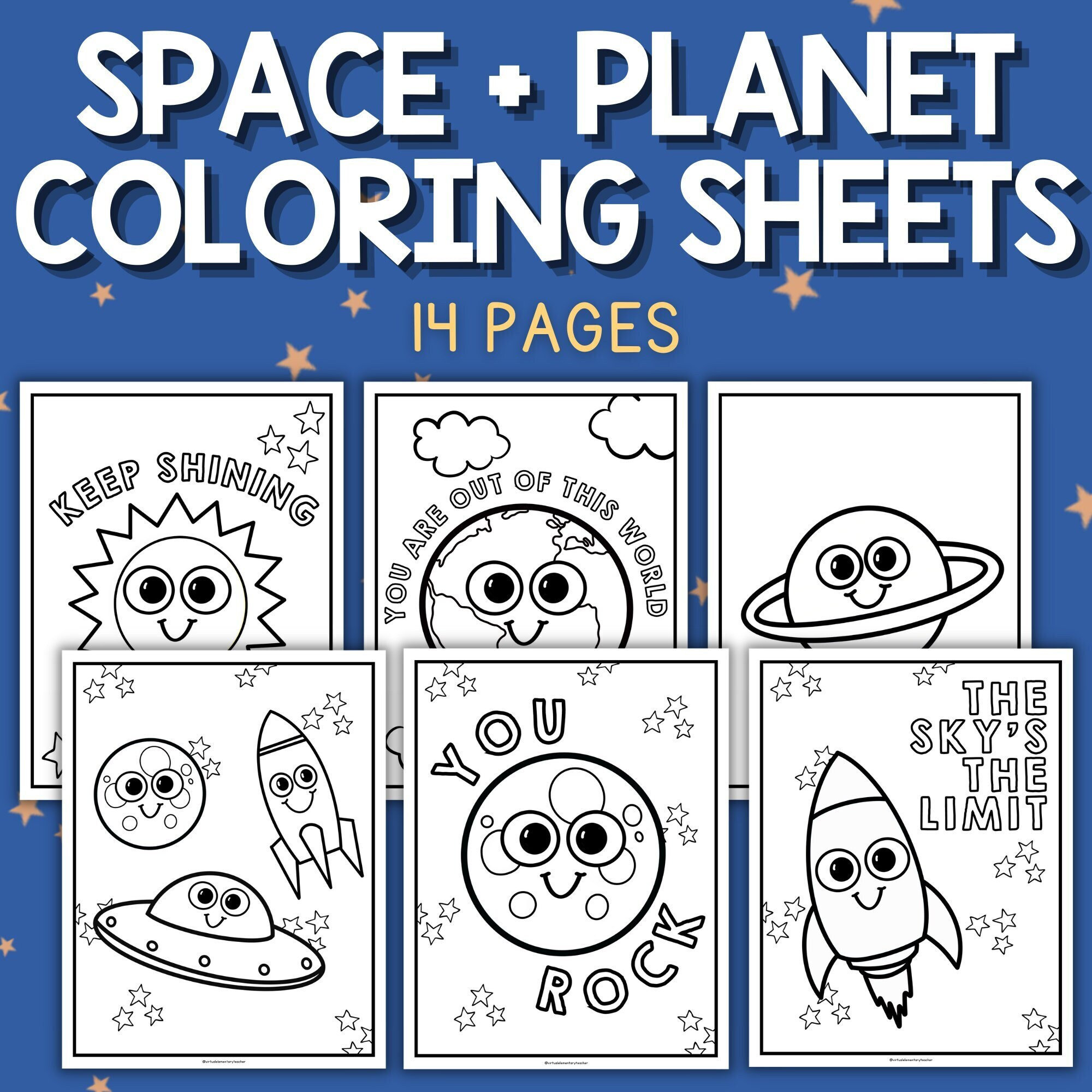 Cute Kids Coloring Pages Printable Space Coloring Pages Space Coloring ...