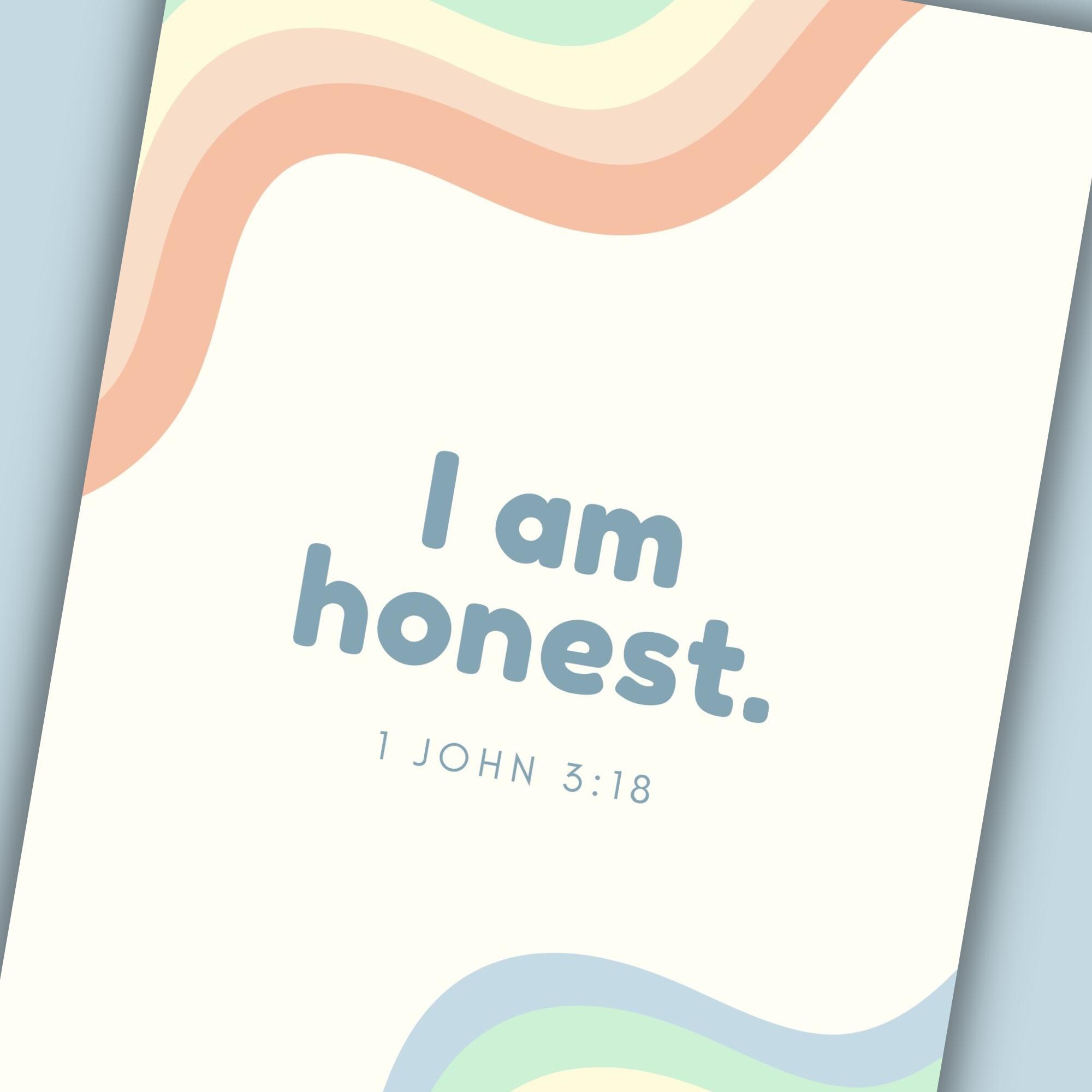Christian Affirmation Posters, Pastel Rainbow Decor (PDF) - Etsy