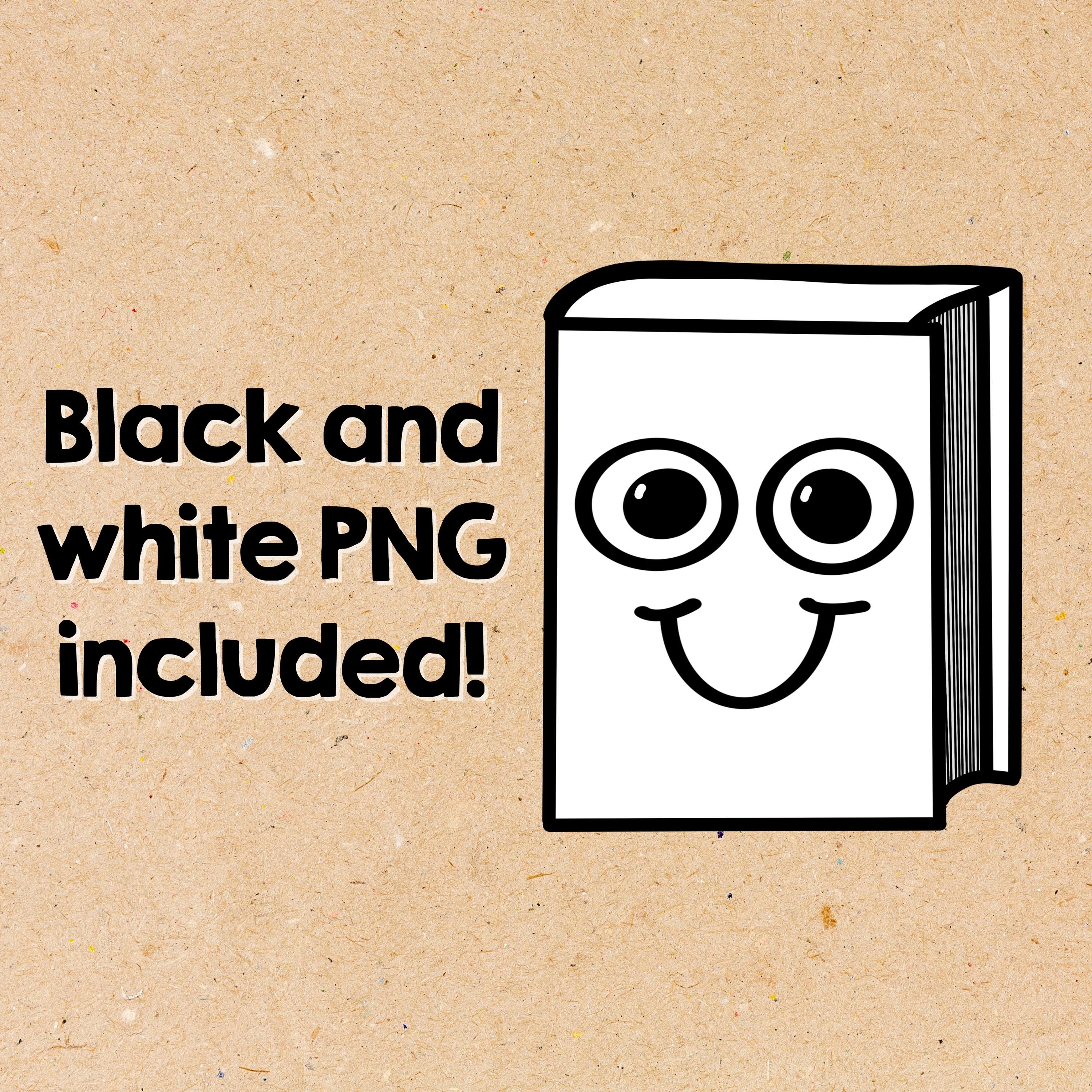 Book Clip Art - Cute Smiley Face Book Clip Art - Bulletin Board Cut ...