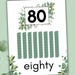 Number Posters Math Posters Multiples of Tens Numbers 10-100 Eucalyptus ...