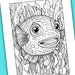 Ocean Animal Coloring Pages | 20 Sea Life Designs (digital Download) - Etsy