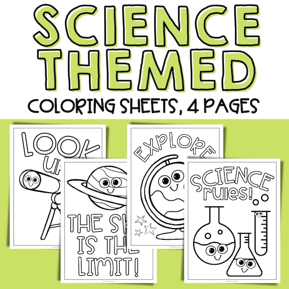 Beaker Coloring Pages