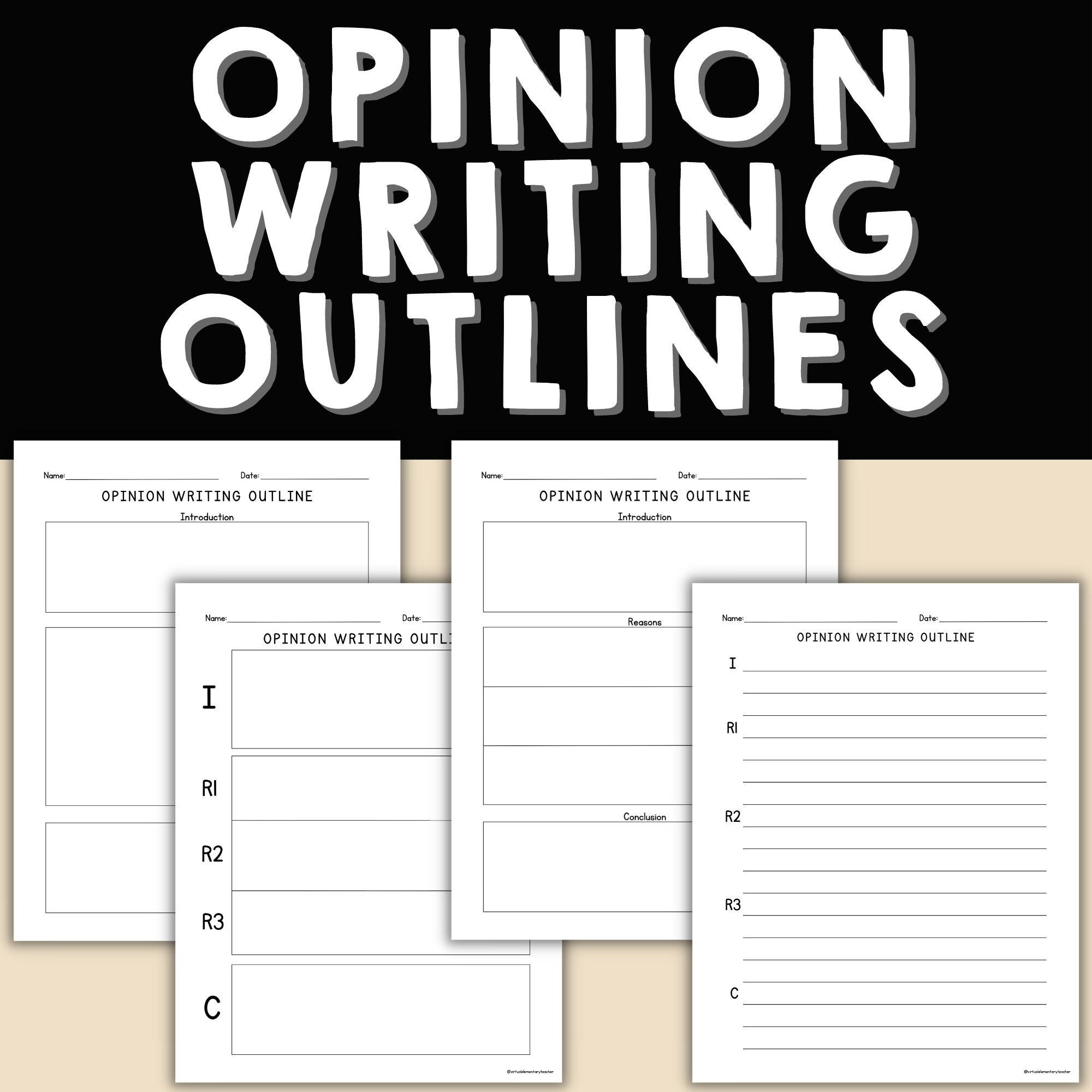 Opinion Writing Worksheets Writing Printables Writing Graphic ...