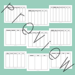 Place Value Mats Printable Place Value Chart Math Center Graphic ...