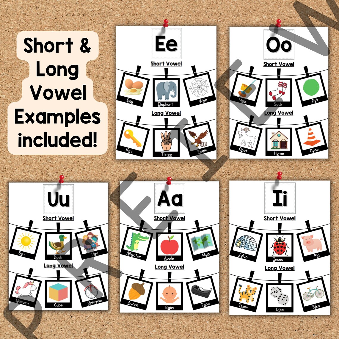 Alphabet Posters – Printable ABC Classroom Decor, ELL Phonics Posters ...