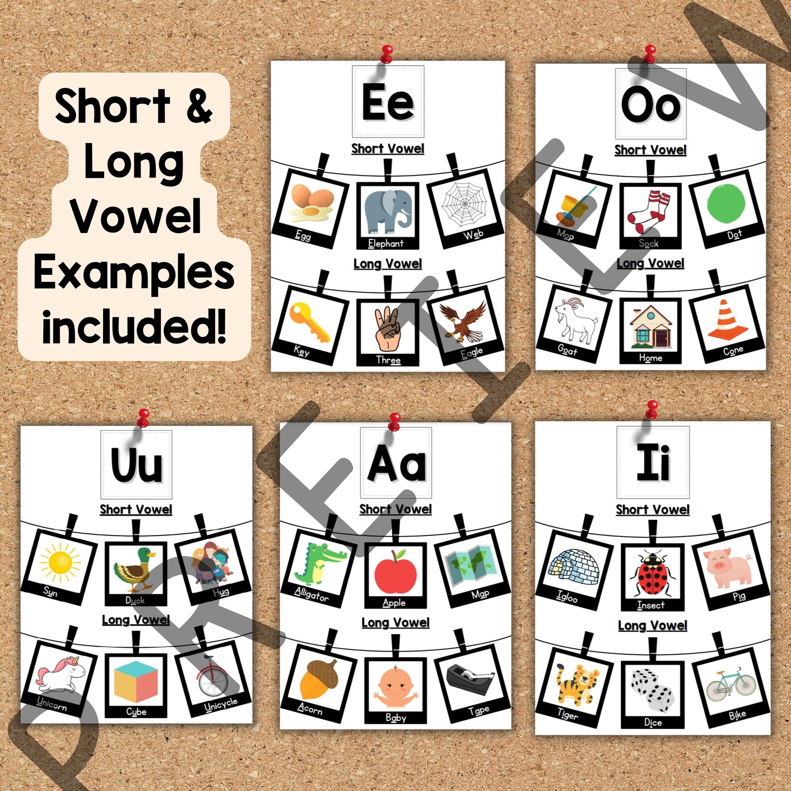 Alphabet Posters – Printable ABC Classroom Decor, ELL Phonics Posters ...