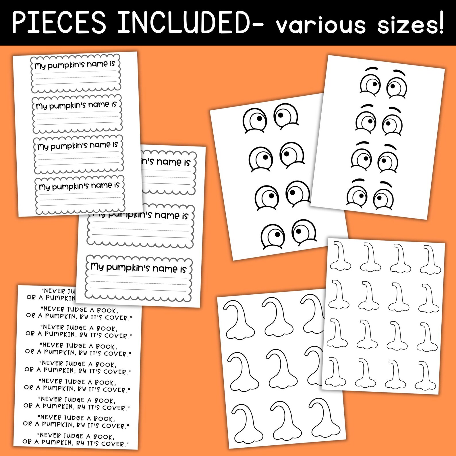 Spookley the Square Pumpkin Craft | Fall Classroom Activity | Halloween ...