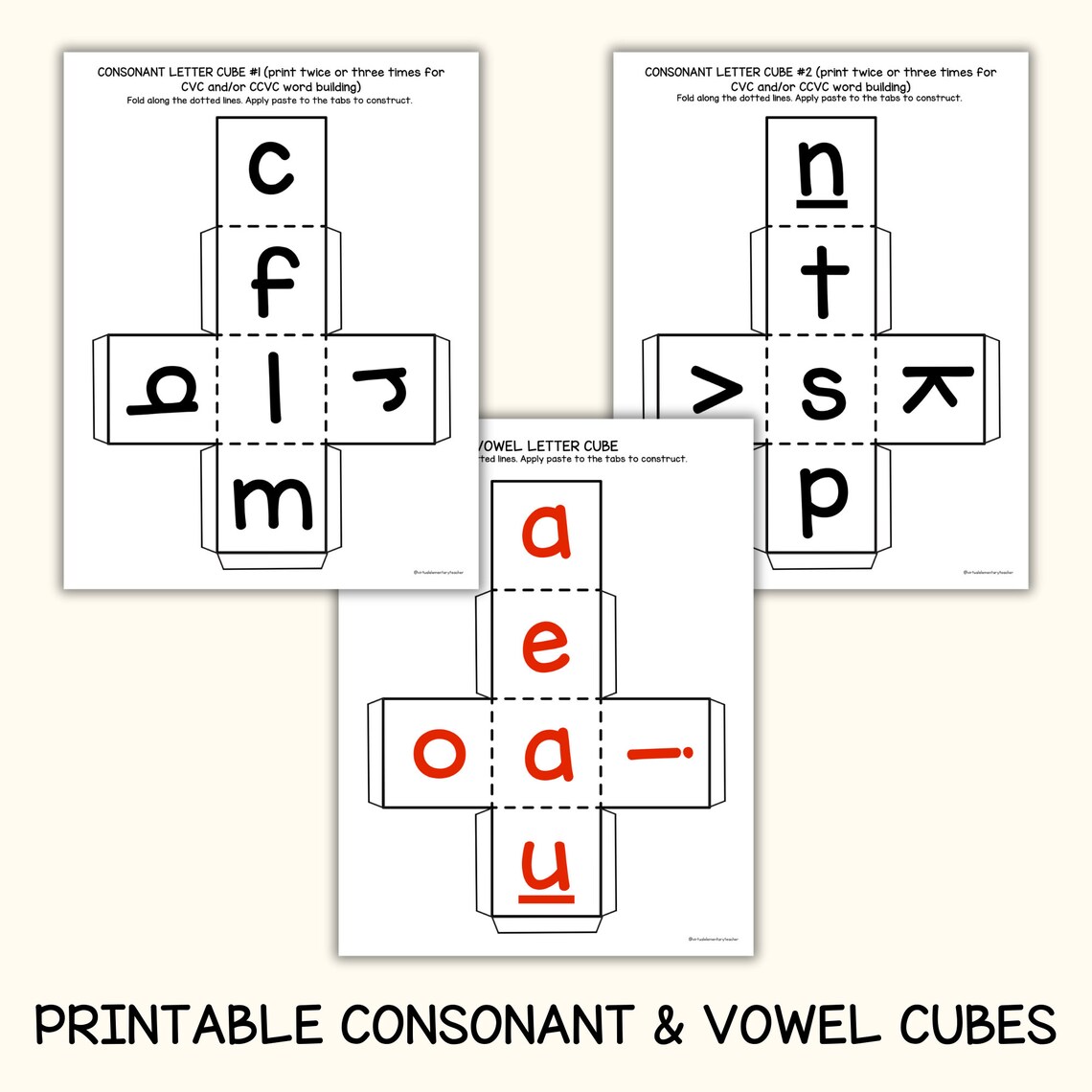 CVC Phonics Activity CVC Word Blending CCVC Blending Activity Writing ...