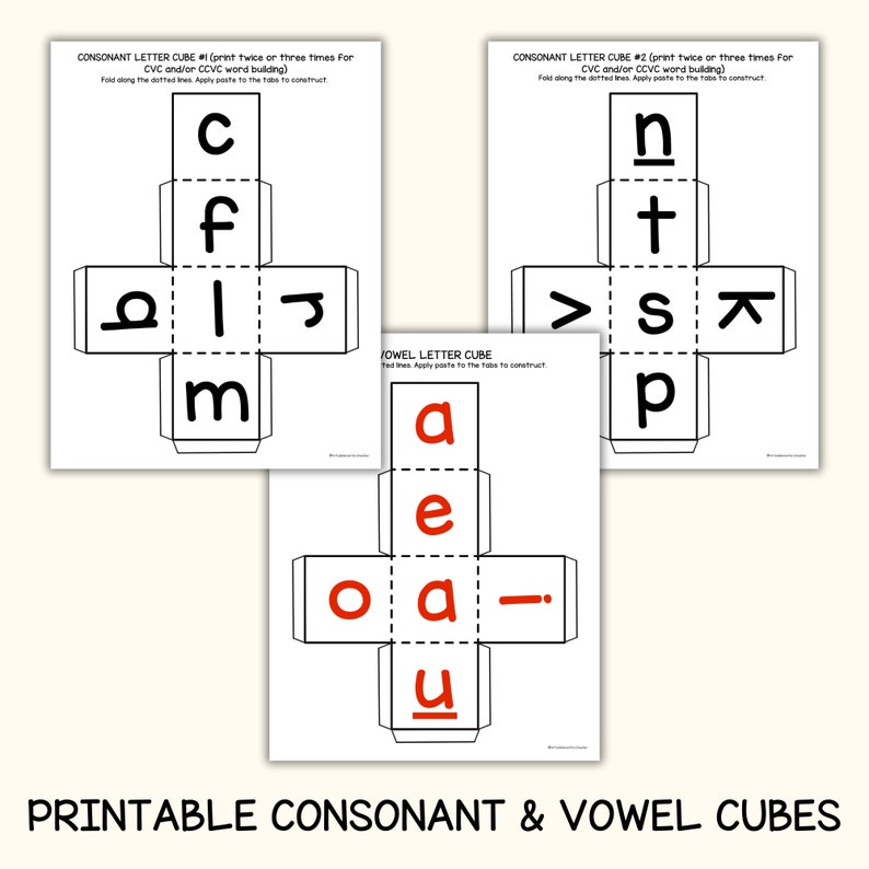 CVC Phonics Activity CVC Word Blending CCVC Blending Activity Writing ...
