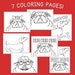 Pig the Pug Coloring Pages Reading & Writing Worksheets Read Aloud ...