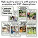 Catholic Social Teaching Posters & Coloring Pages | Classroom Decor ...