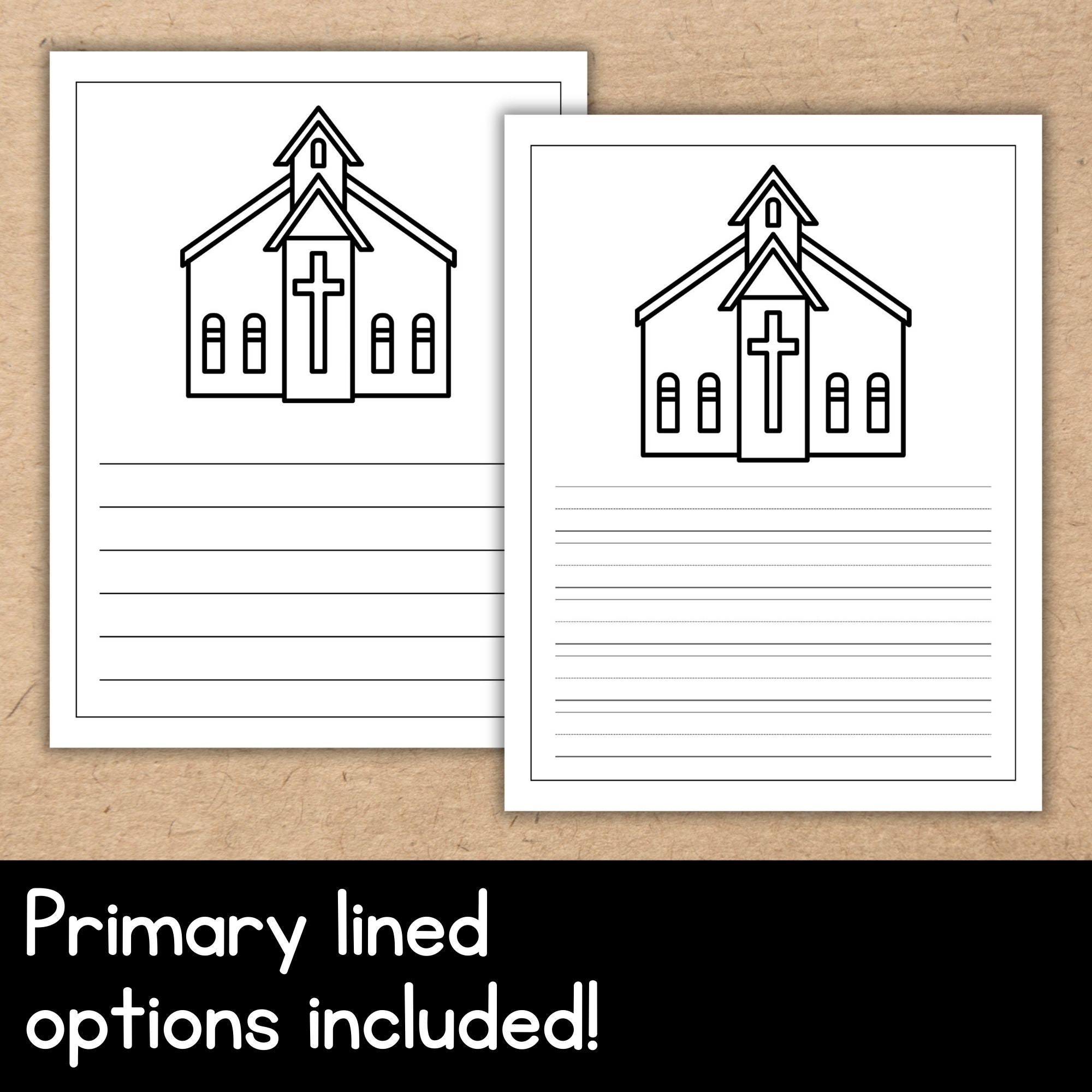 Christian Writing Worksheets Decorative Christian Writing Papers ...