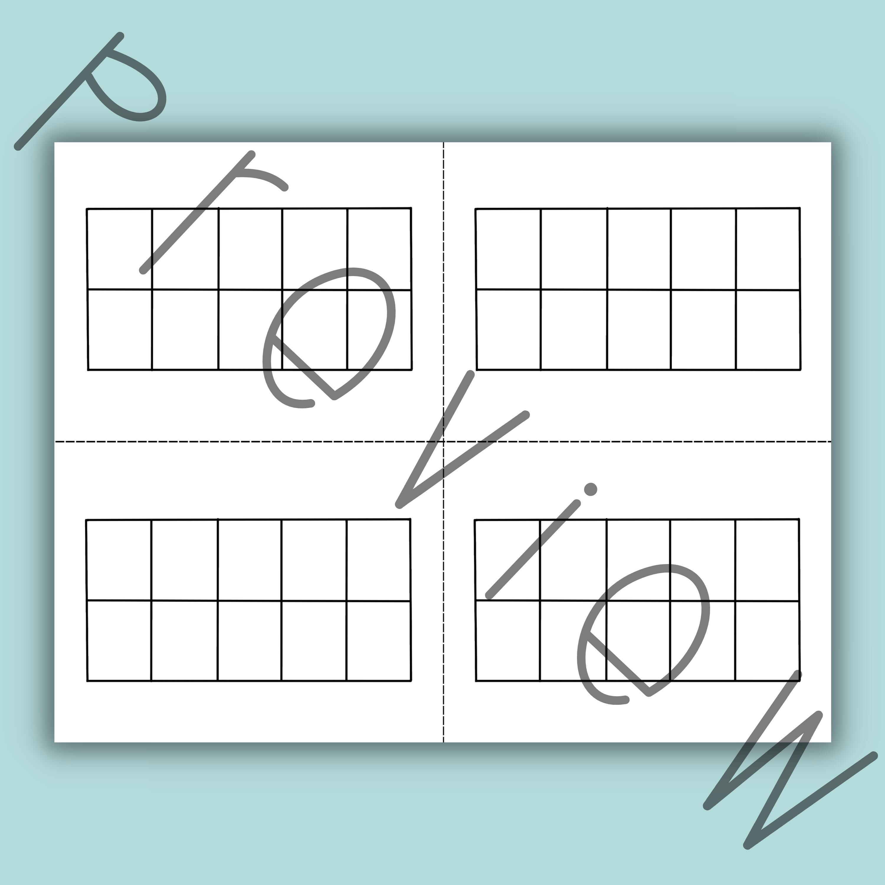 Ten Frames Worksheets Printable Ten Frame Mats Ten Frame Templates ...