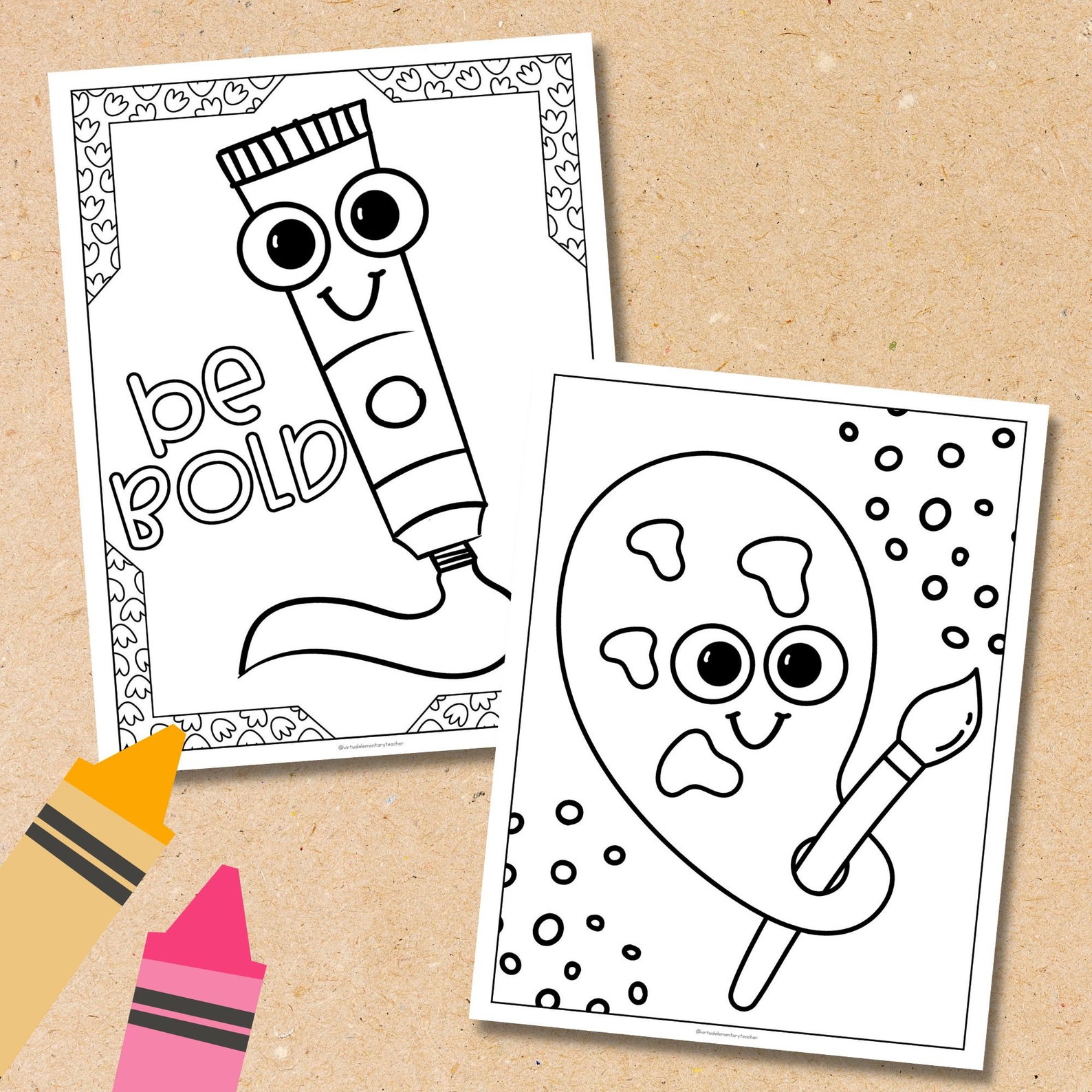 Printable Coloring Pages – Fun Art Coloring Pages, Digital Coloring ...