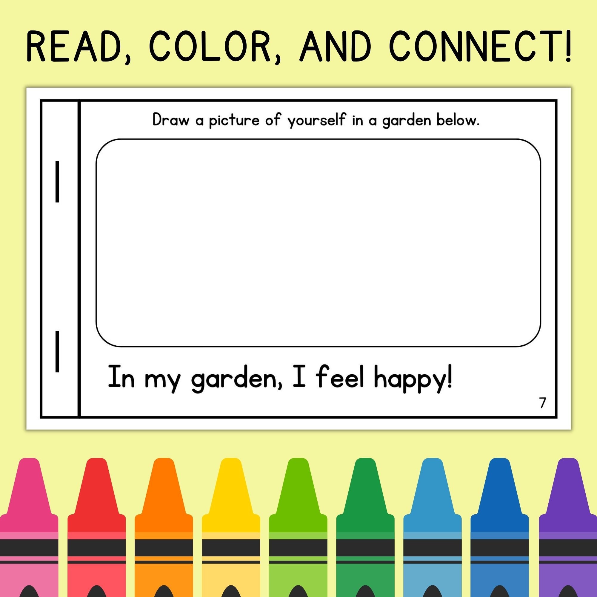 Printable Book Decodable Book Interactive Decodable Reader Spring Mini ...