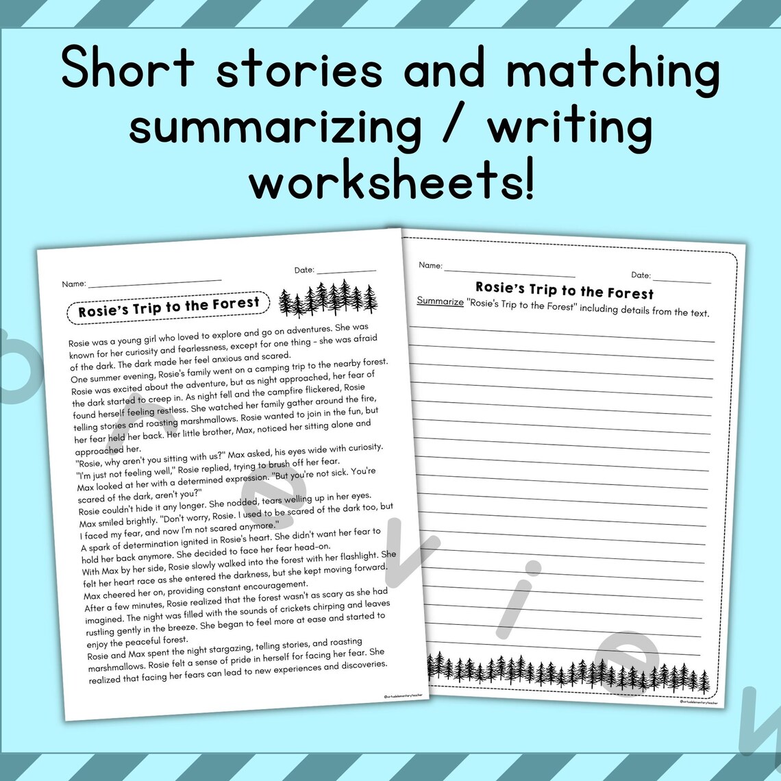 Reading Comprehension Passages Summarizing Reading Comprehension ...