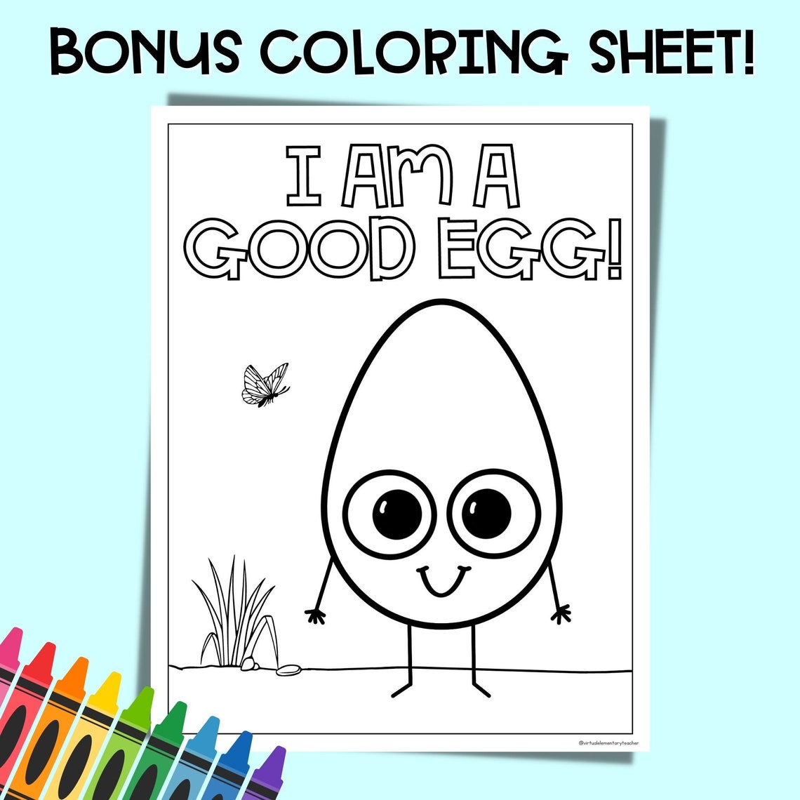 The Good Egg Read Aloud Worksheets the Good Egg Coloring Page Book ...