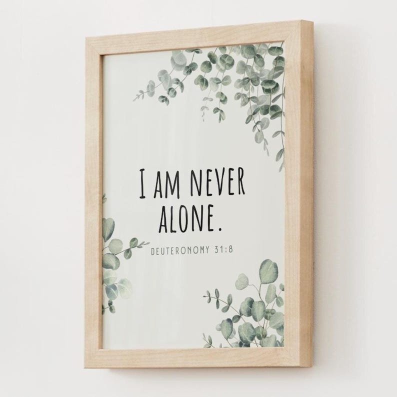 Eucalyptus Christian Affirmation Posters Bible Verse Bulletin Board ...