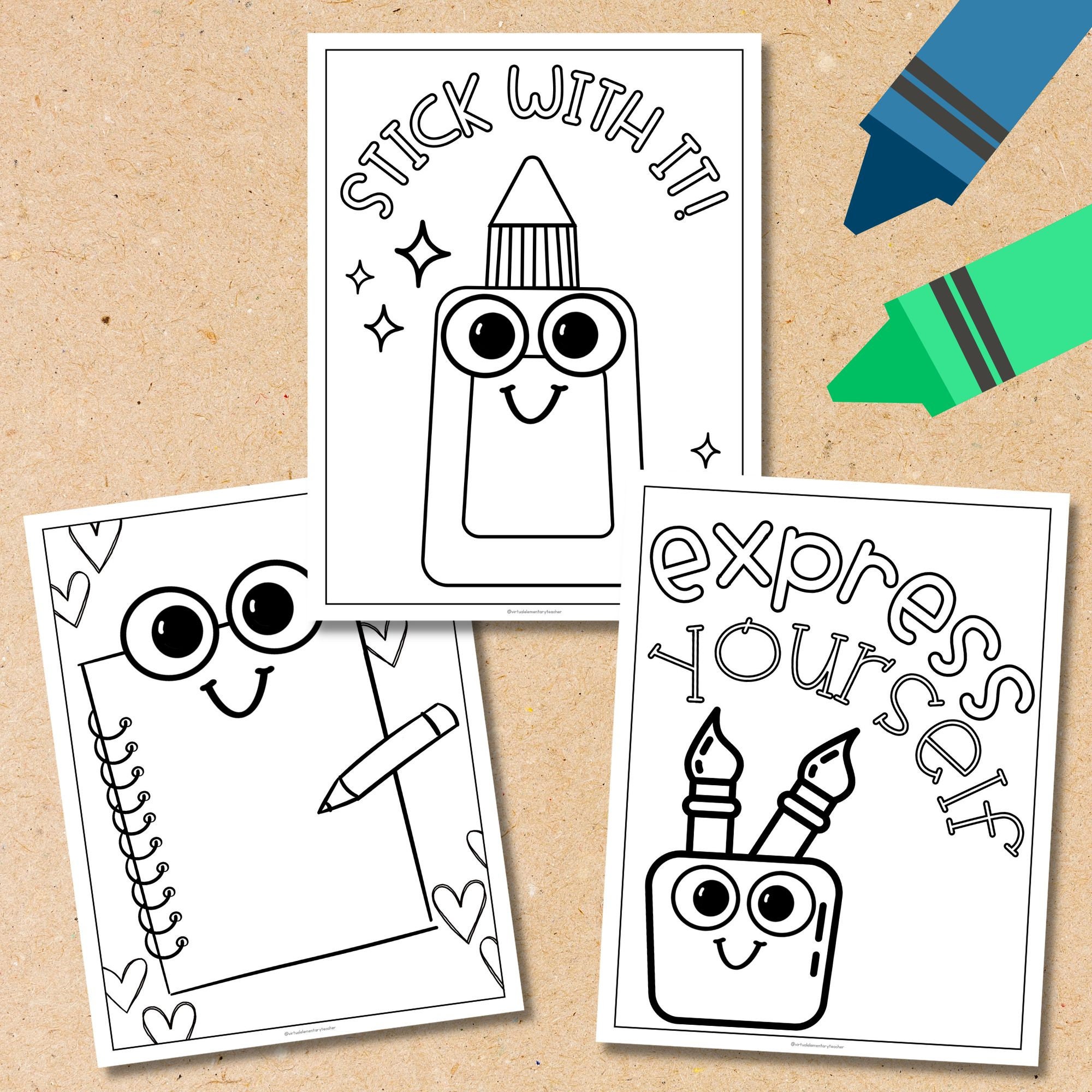 Printable Coloring Pages – Fun Art Coloring Pages, Digital Coloring ...