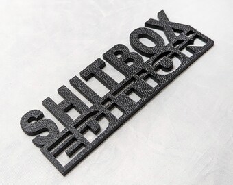 Certified Sht Box Car Windscreen Sticker all Colours & Sizes - Etsy UK