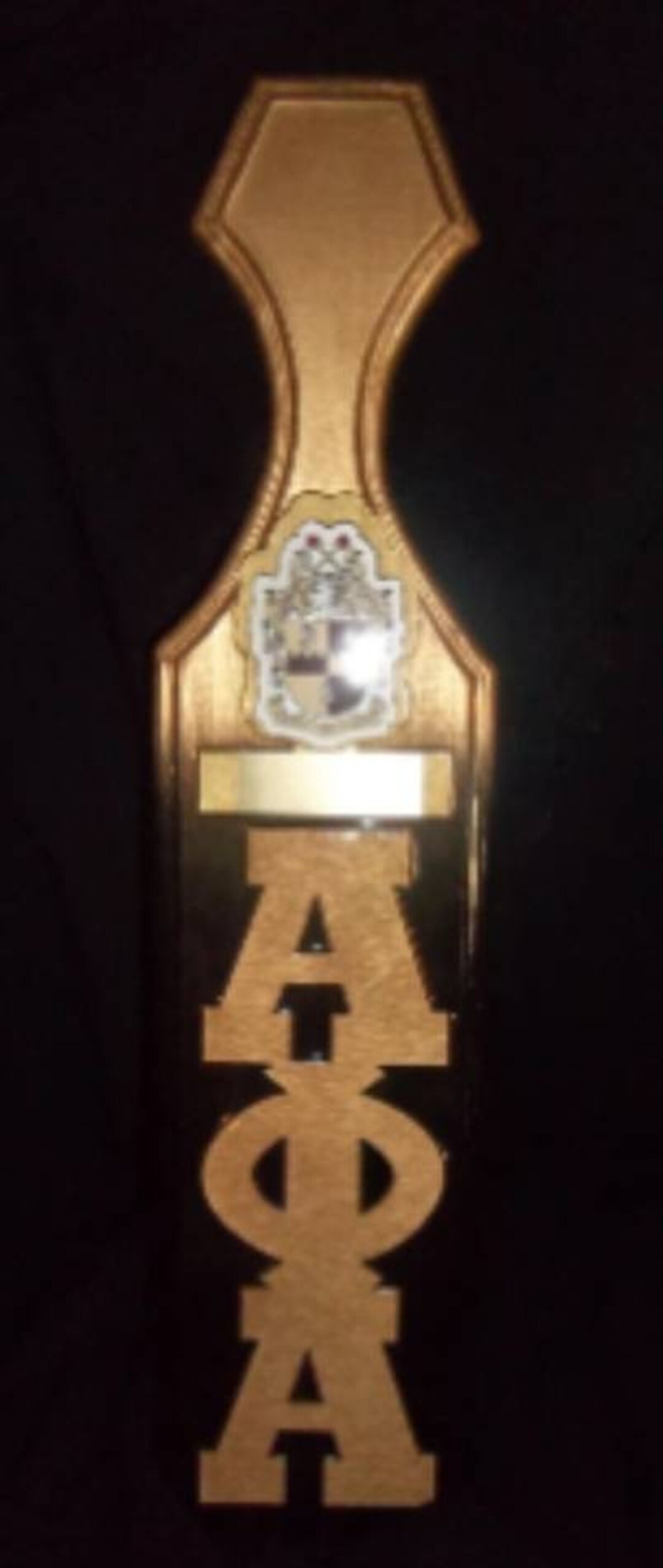 Alpha Phi Alpha Solid Trophy Paddle - Etsy