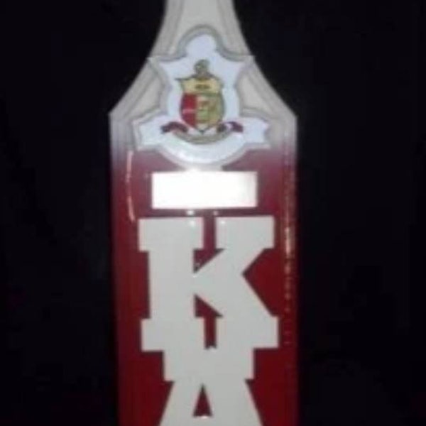 Kappa Alpha Psi Paddle - Etsy