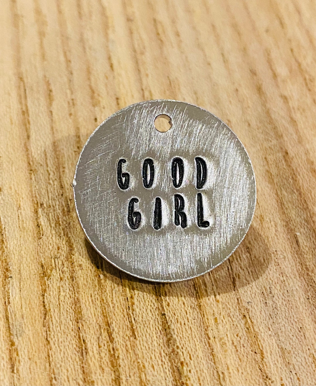 Good Girl Dog Tag - Etsy