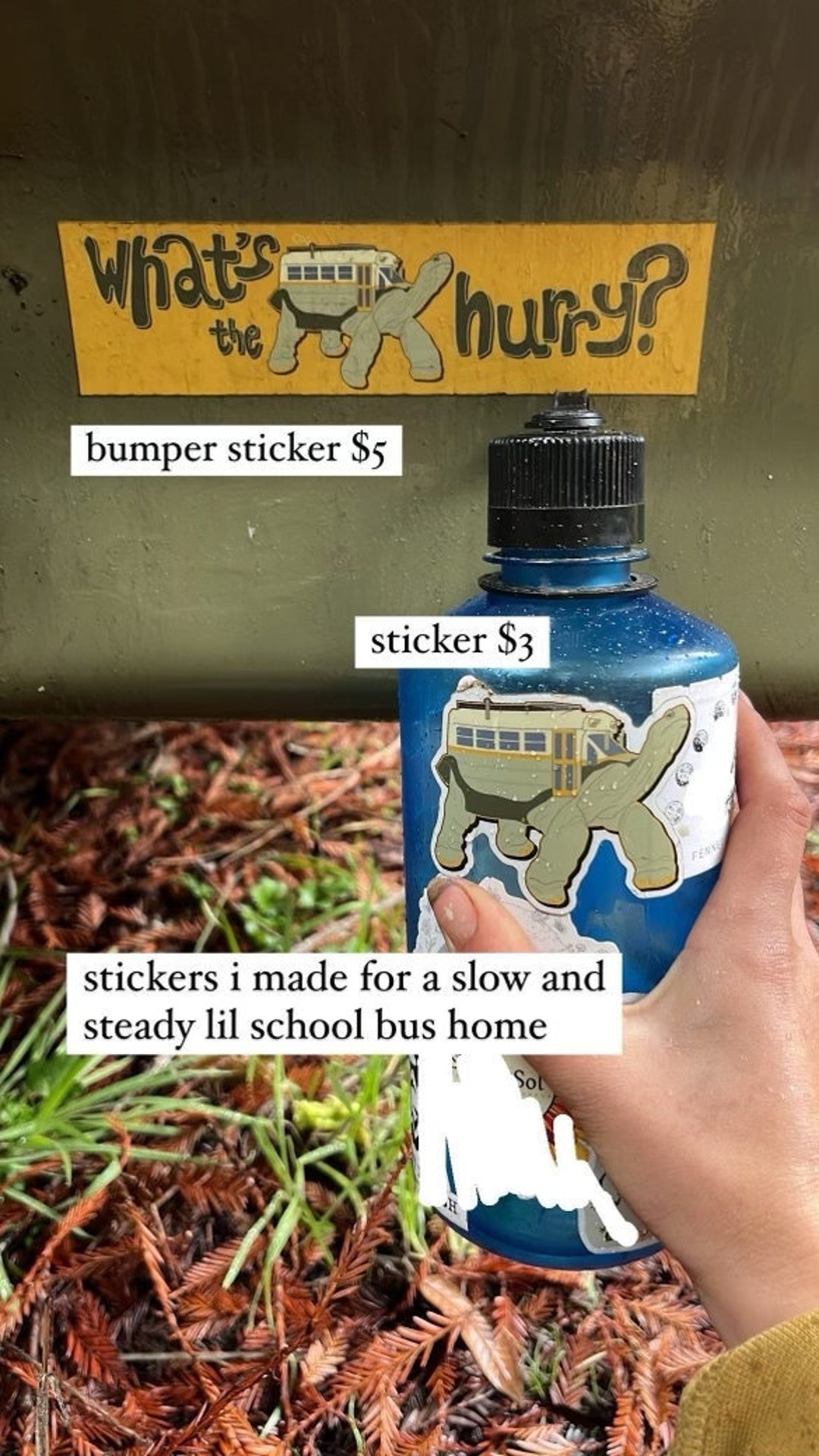 Tortoise Bus Stickers - Etsy