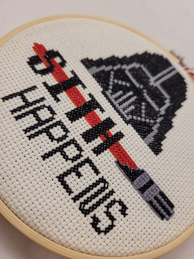 Sith Happens Cross Stitch - Etsy