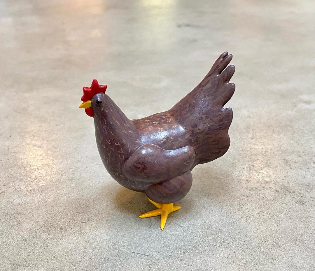 Partridge Cochin Hen Figure or Ornament - Hand Painted - Etsy