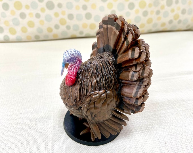 Wild Turkey Figure - Etsy