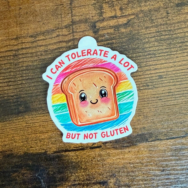 Gluten Free Food Decals - Etsy