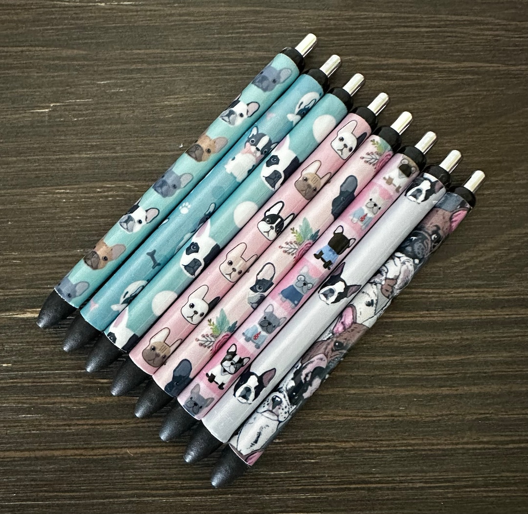 French Bulldog Pen, Multiple Designs, Frenchie Gift, Gift for Dog Moms ...