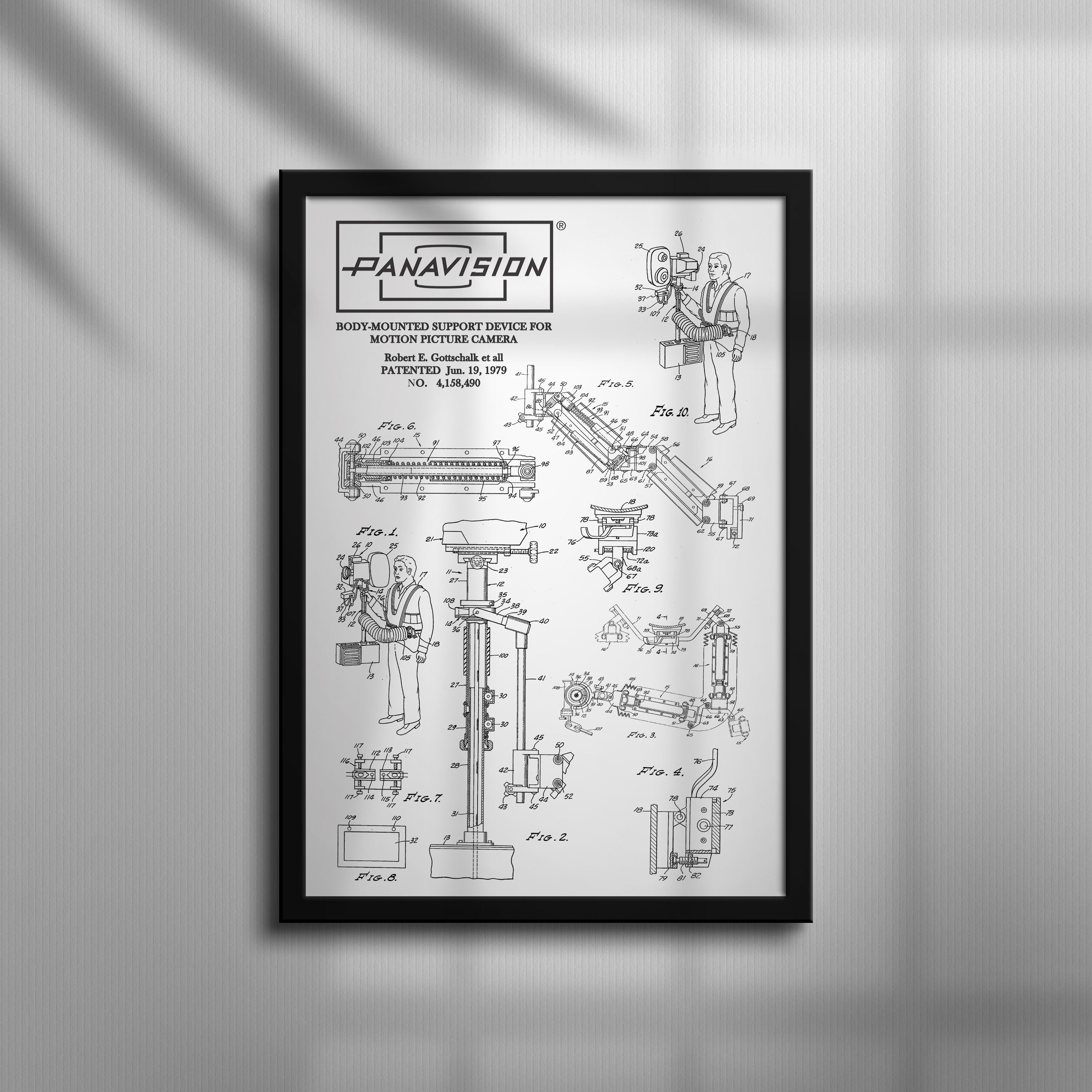 Panavision Motion Picture Patent Set of 2 Styles - Etsy