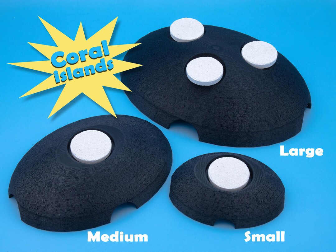 Coral Island Frag Mount for Zoas & Encrusting Types - Etsy