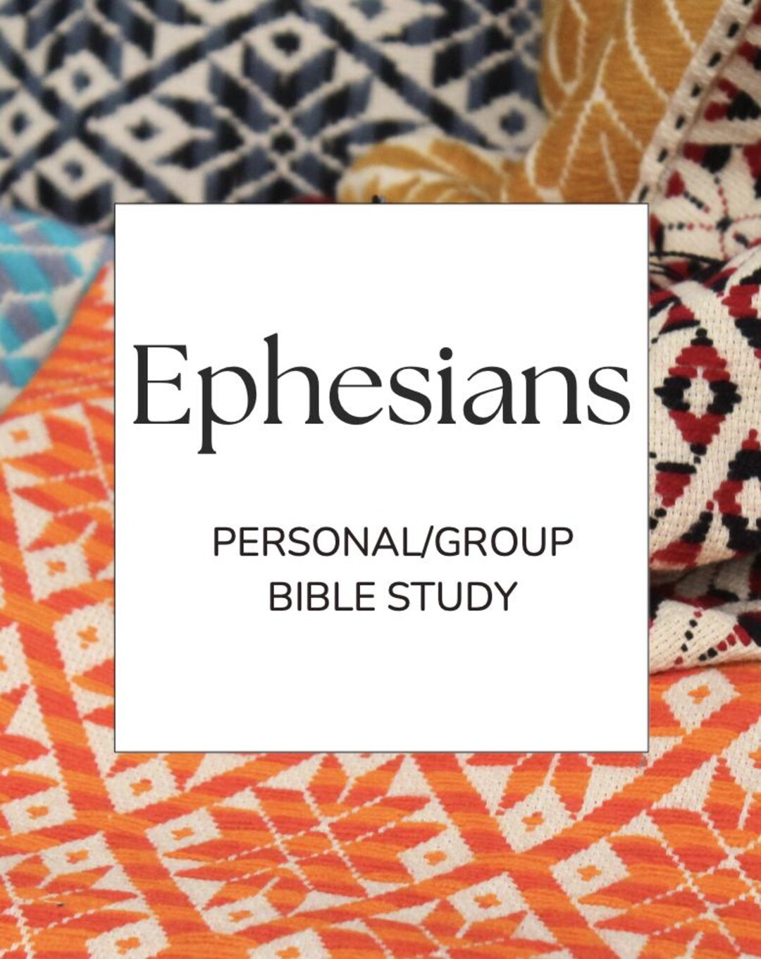 Ephesians Personal & Group Bible Study Guide | Printable Devotional ...