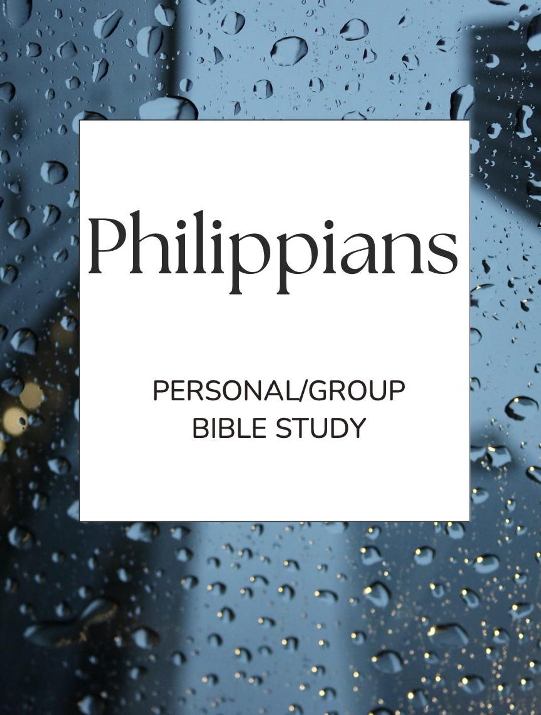 Philippians Personal & Group Bible Study Guide | Printable Devotional ...