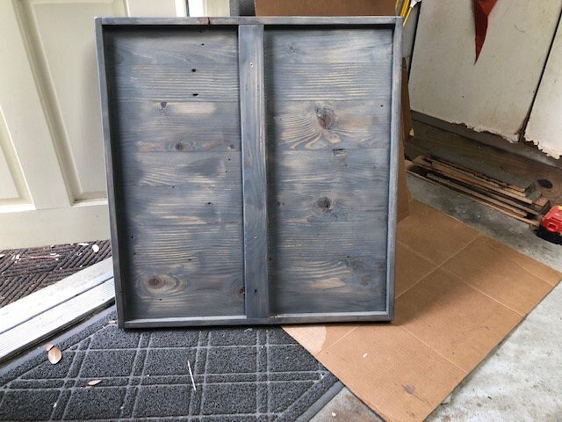 Recylced Wood Pallets Dart Backboard With Horizontal Boards in Classic ...