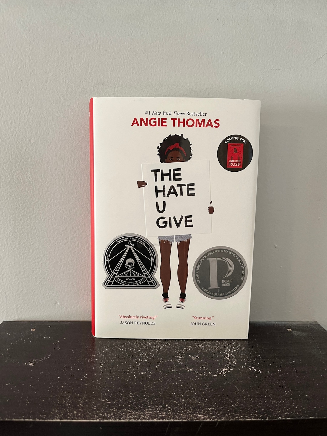 The Hate You Give by Angie Thomas hardcover - Etsy