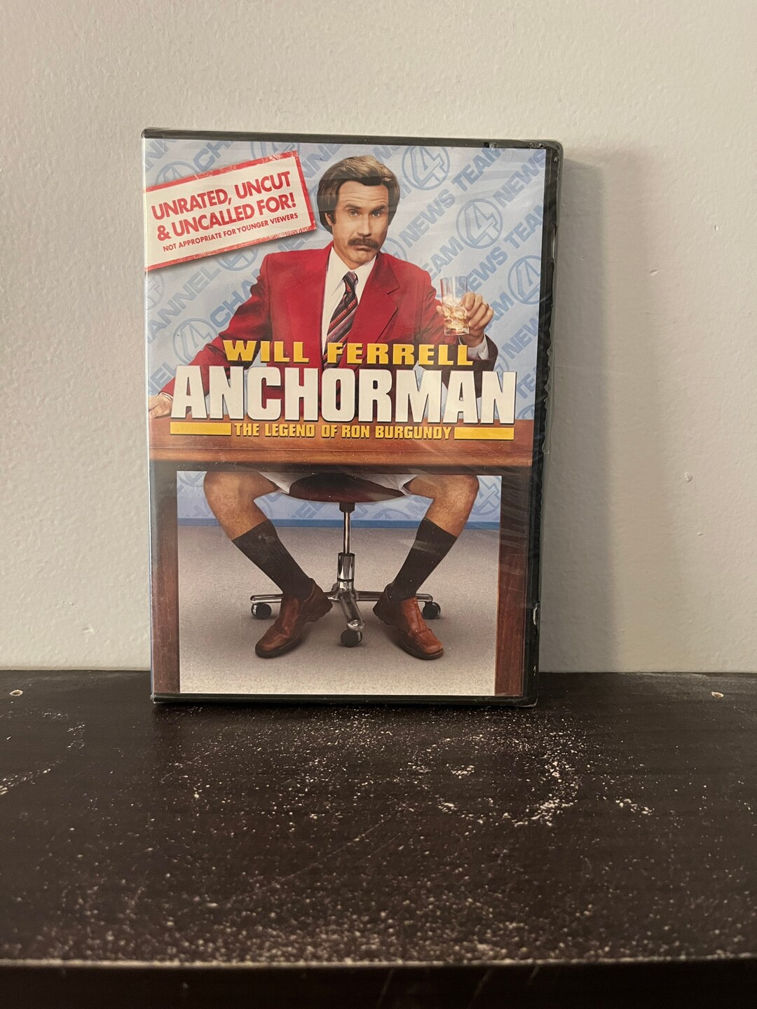 Anchorman: the Legend of Ron Burgundy (DVD) - Etsy