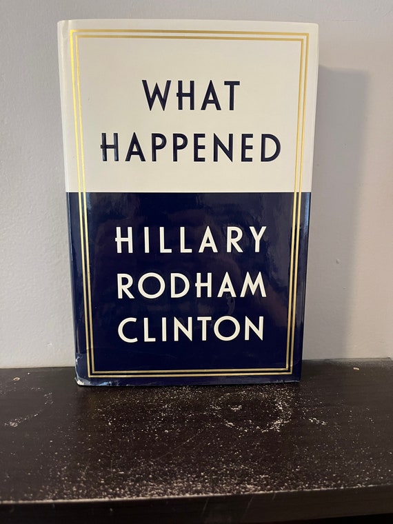 What Happened by Hillary Rodham Clinton hardcover - Etsy What Happened by Hillary Rodham Clinton hardcover - Etsy
