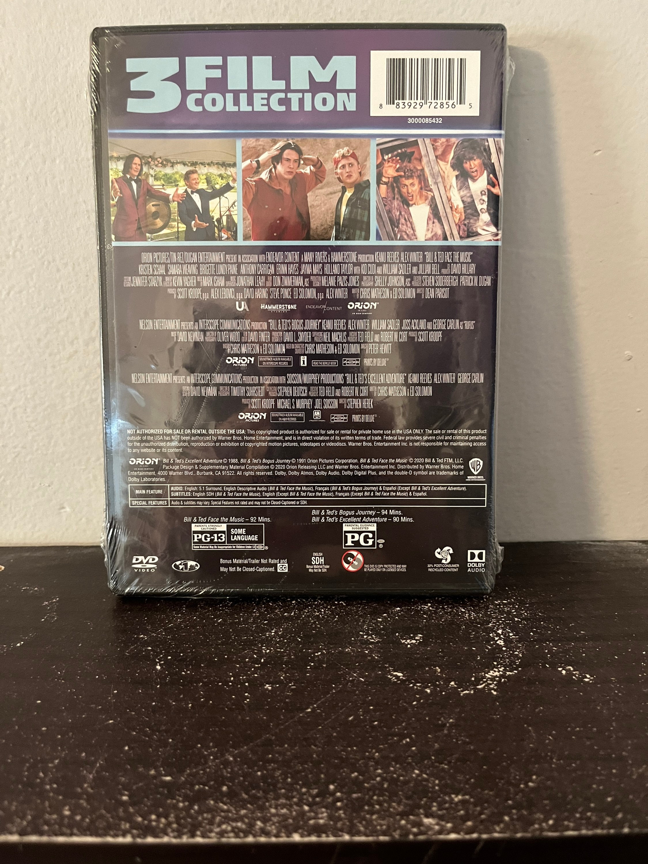 Bill and Ted 3-movie Collection DVD - Etsy