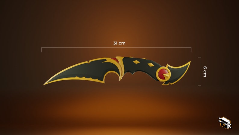 Valorant Ruin Dagger Valorant Knife Valorant Cosplay - Etsy