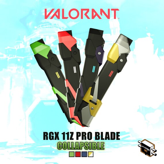 Collapsible Valorant RGX 11Z Pro Blade Level 3 Valorant - Etsy