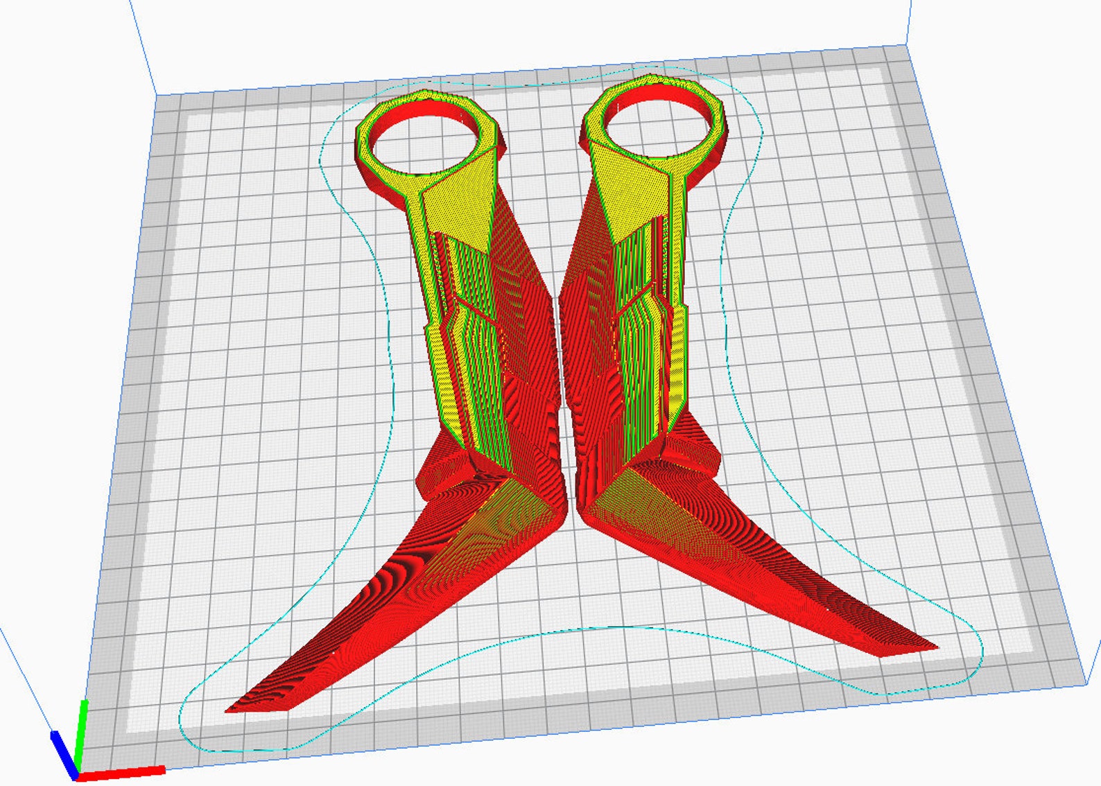 Valorant Prime Karambit 2.0 STL OBJ FBX Files - Etsy