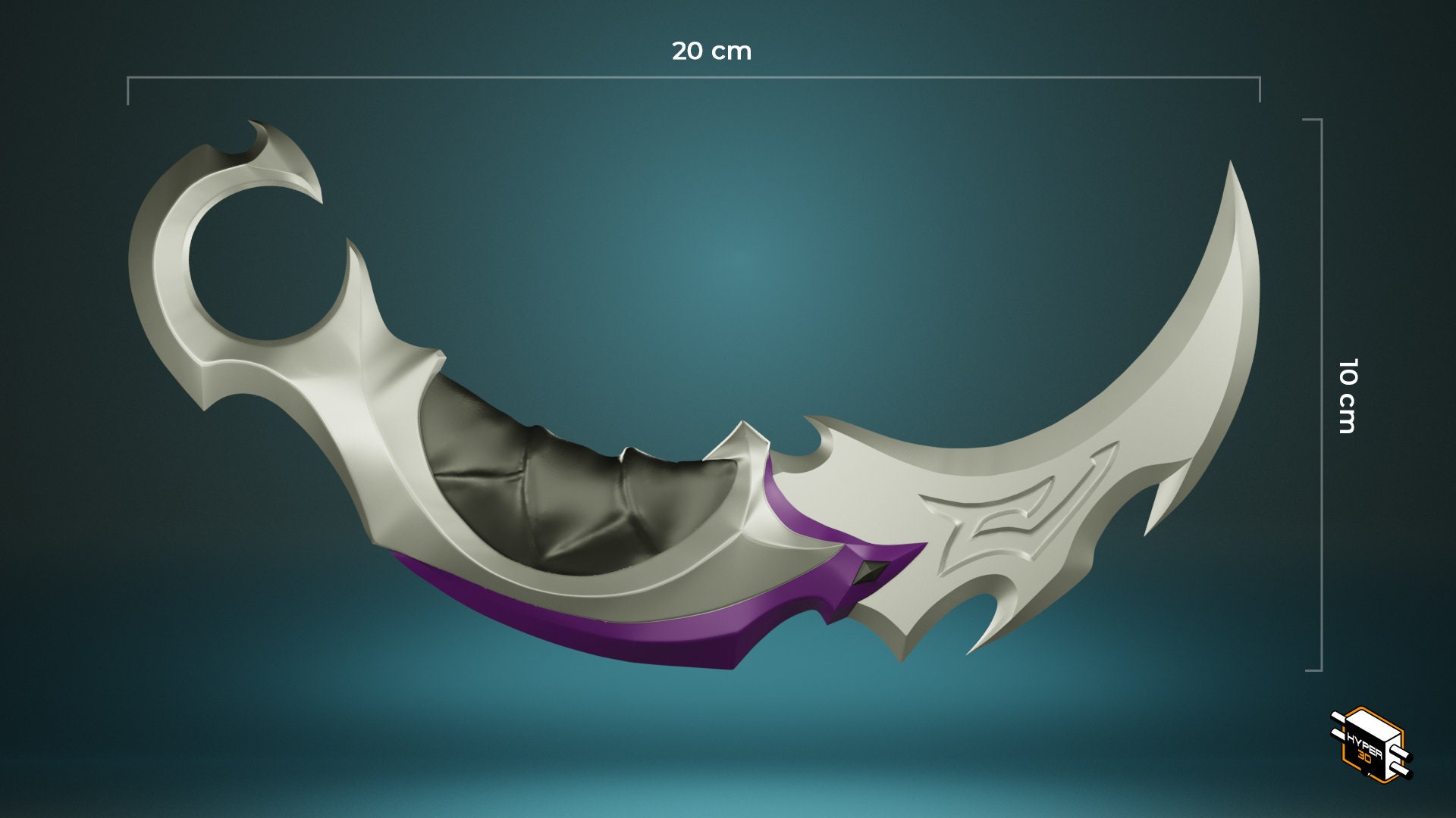 Valorant Reaver Karambit Valorant Knife Valorant Cosplay - Etsy Canada