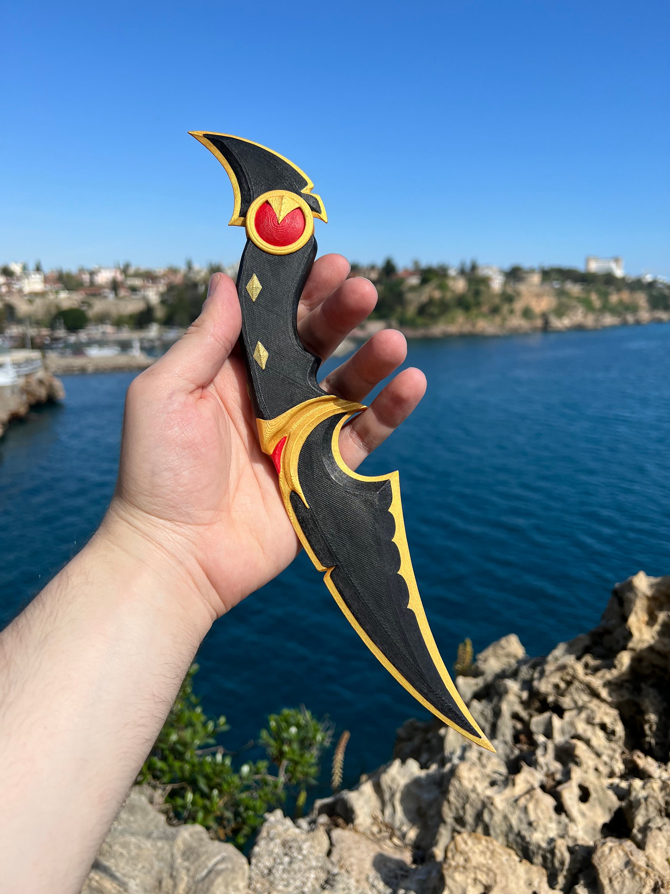 Valorant Ruin Dagger Valorant Knife Valorant Cosplay - Etsy Australia