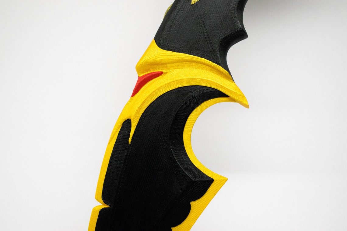 Valorant Ruin Dagger STL OBJ FBX Files - Etsy