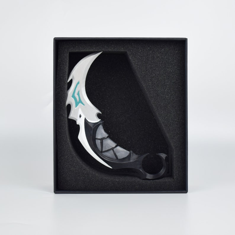 Valorant Reaver Karambit STL OBJ FBX Files - Etsy