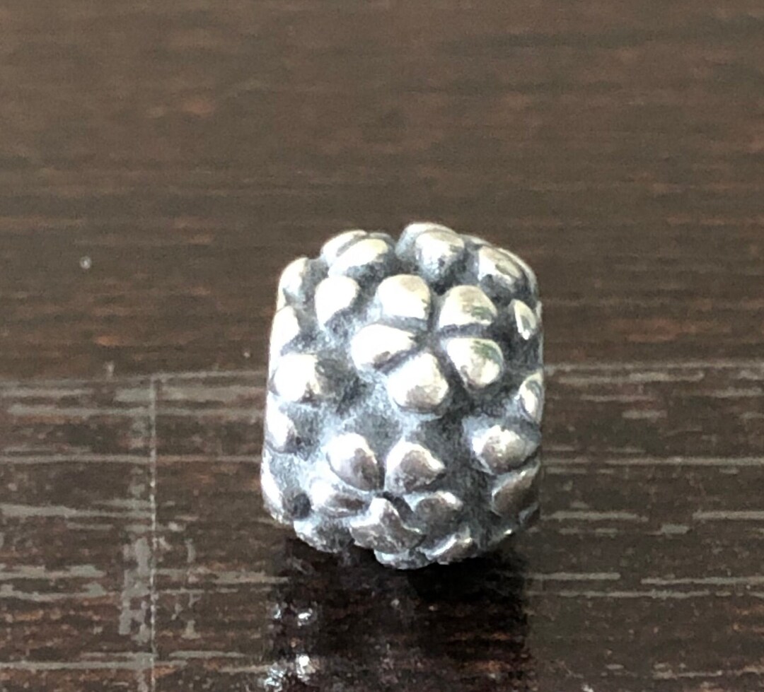 Pandora Retired Flower Ball Charm - Etsy